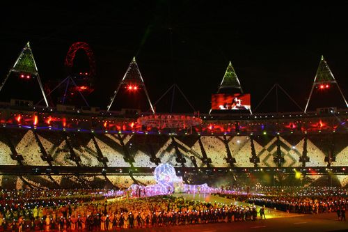 London Olympics Closing Ceremony 2012 – Luke Halls Studio